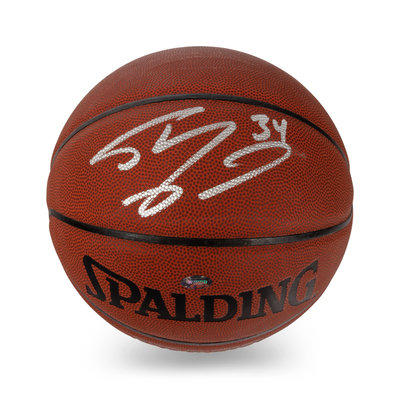 A Shaquille O'Neal Signed Autograph Official NBA Spalding Basketball ...