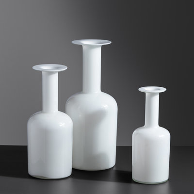 Collection of Three Vases from the Gulvvase Series Kastrup-Holmegaard ...