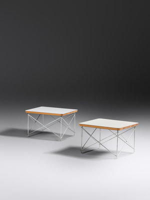 Pair of LTR Side Tables Herman Miller, USA Lot 100