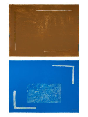 Angles Equal and Brown Field Defined (two prints from A Poem for ...