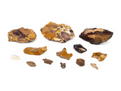 Thirteen Neolithic Stone Cores Lot 160