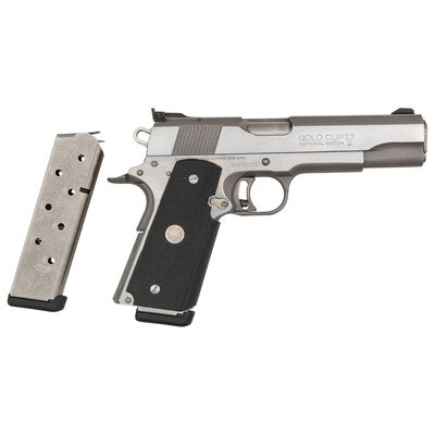 *Colt Series '80 MK IV Gold Cup National Match with Two Magazines Lot 1158