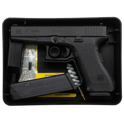 *Glock 31 Gen 2 in "Tupperware" Box with Accessories no Magazines Lot 1361