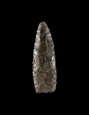 A Native American Flint Biface Lot 53