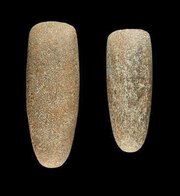 Two Neolithic Stone Celts Lot 109