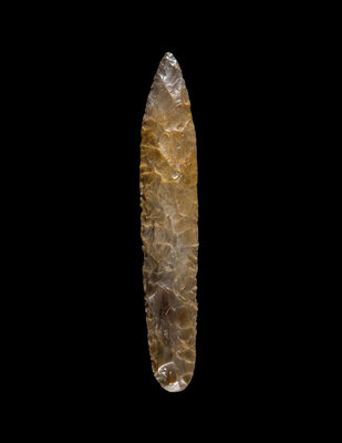 A Neolithic Flint Halberd Point Lot 44
