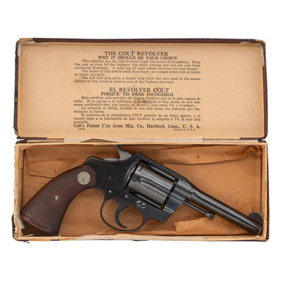 **Colt Police Positive Marked U.S. MINT in Box Lot 443