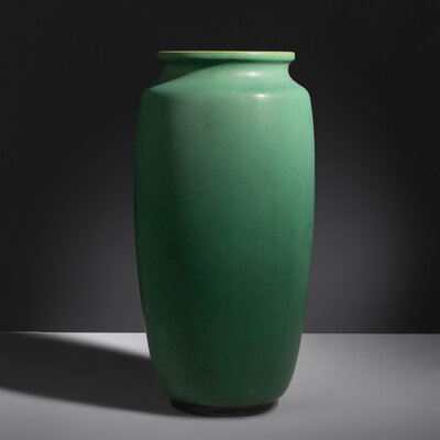 Bulbous Vase, c. 1910 Teco, USA Lot 28