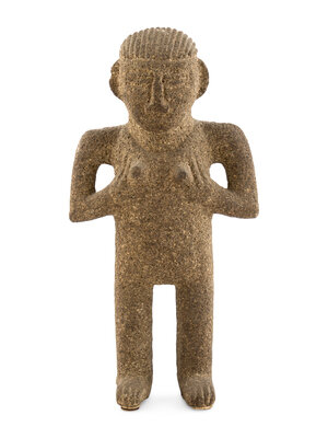 A Costa Rican Stone Female Figure Lot 30