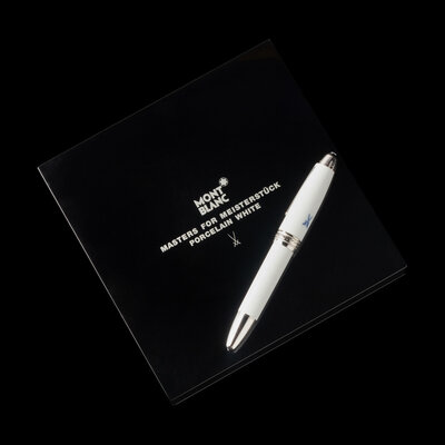 A Montblanc and Meissen Porcelain Special Edition Commemorative Pix ...