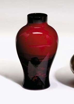 A Royal Doulton flambe vase circa 1910 Lot 164