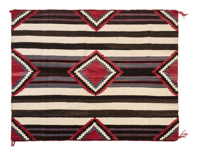 Navajo Third Phase Pattern Weaving / Rug Lot 94