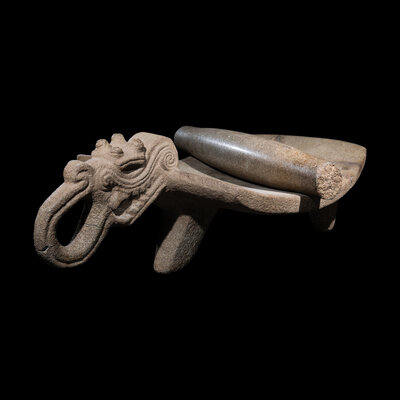 A Chorotegan Basalt Metate Lot 171