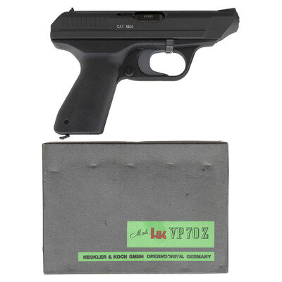 *Heckler & Koch VP70Z Pistol in Factory Box in Rare 9x21 Caliber Lot 1054