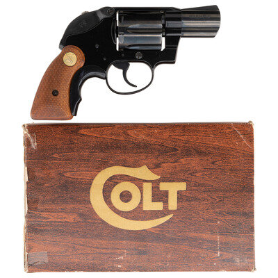 *Colt Agent Revolver in Factory Box with Colt Hammer Shroud and Tyler T ...