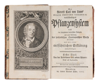 [NATURAL HISTORY]. LINNAEUS, Carl (1707-1778). Vollstandiges ...