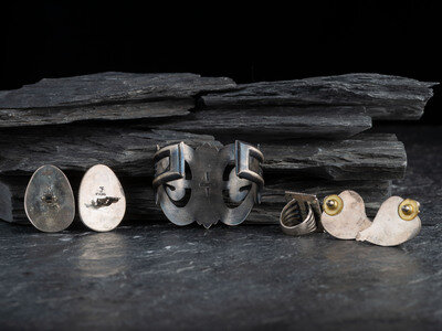 Navajo, Kewa, Hopi, and Mixtec Jewelry Lot 273