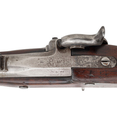 US Model 1855 Harpers Ferry Iron Mounted Rifle Lot 2125