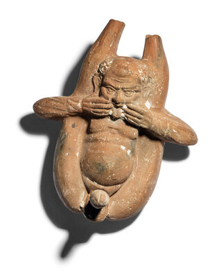 A Roman Terracotta Grotesque Figure Lot 57