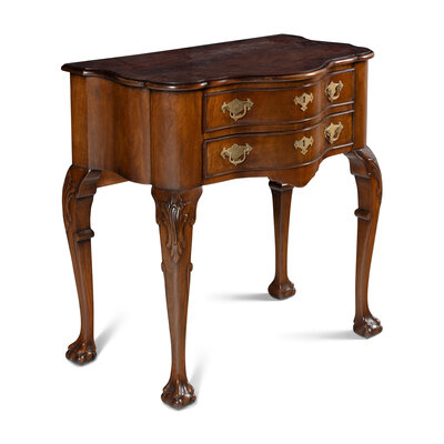 A George II Style Mahogany Side Table Lot 113