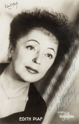 [20TH-CENTURY OPERA SINGERS]. A group of 6 photographs of opera singers ...