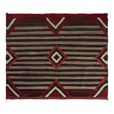 Navajo Third Phase Blanket / Rug Lot 144